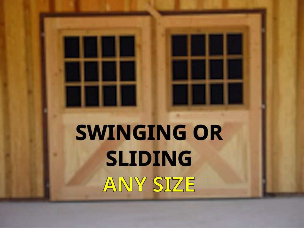 Breezeway Alley Doors – The Barn Factory